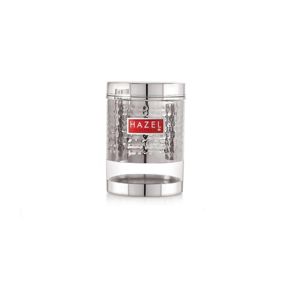 HAZEL Stainless Steel Transparent Container Set | Kitchenore